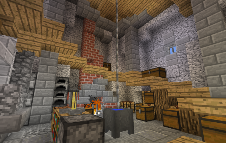 Tower of the Lonely Wizard. Poof! Minecraft Map