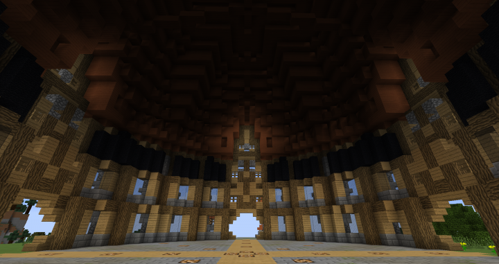 Circular Spawn Building! Minecraft Map