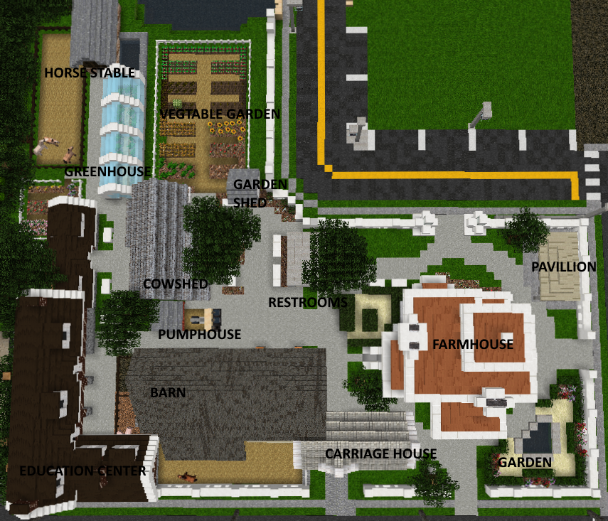 HISTORIC FARMSTEAD Minecraft Map