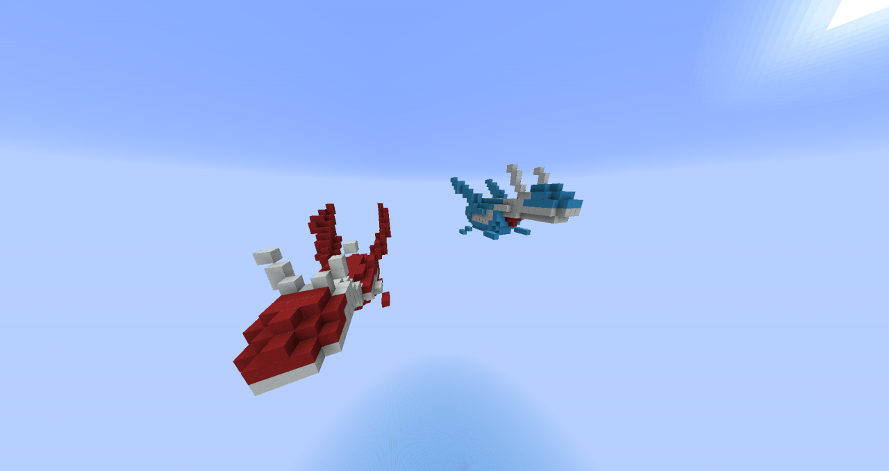 Pokemon Latias & Latios [Schematic] Minecraft Map