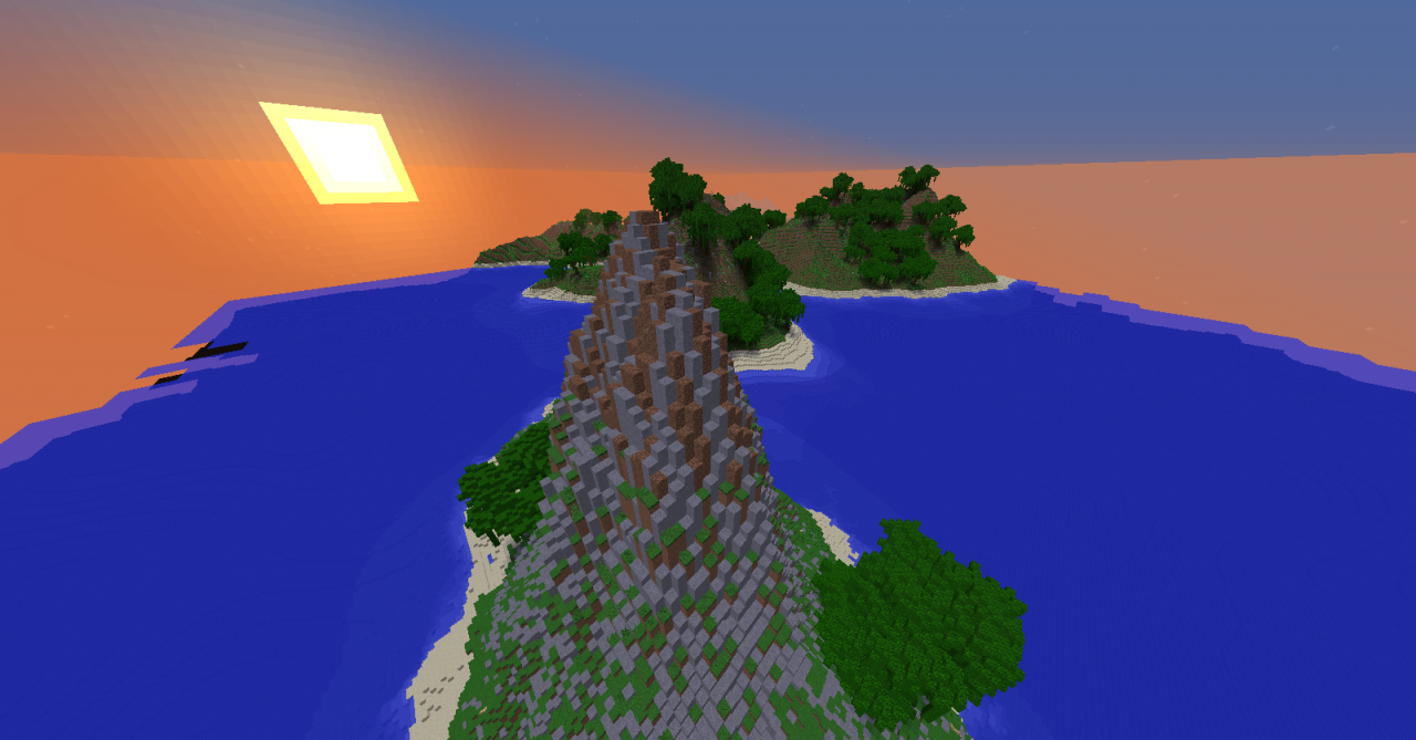 Tropical Paradise - Terraforming Contest Entry Minecraft Map