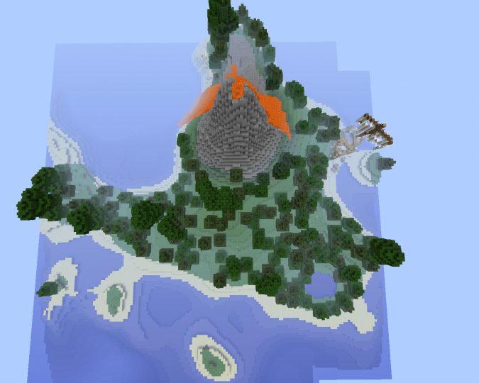 Lost Island Minecraft Map