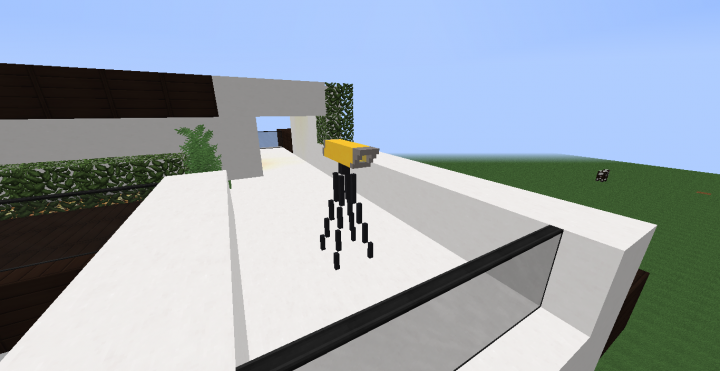 Modern house 1.12 - Decorated with Chisel mod Minecraft Map