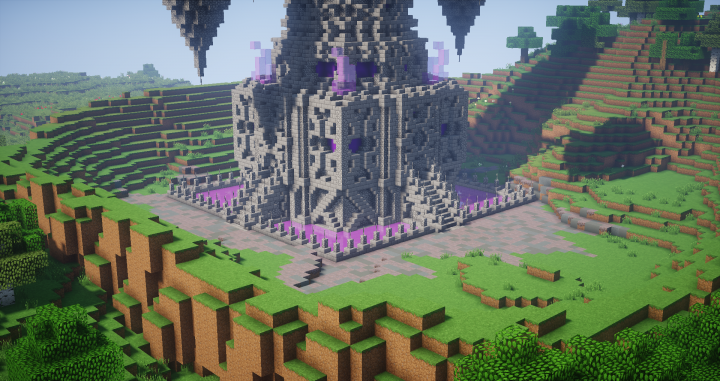 The Tower of Aether Minecraft Map