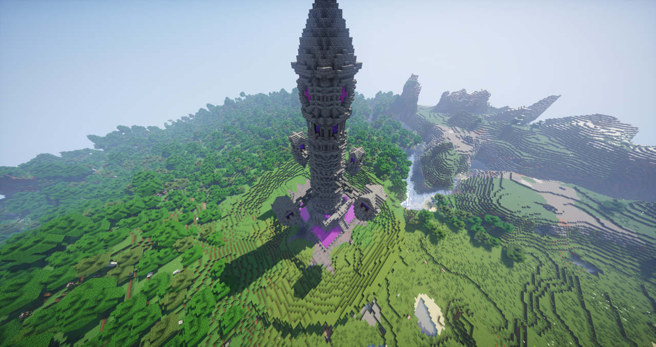 The Tower of Aether Minecraft Map