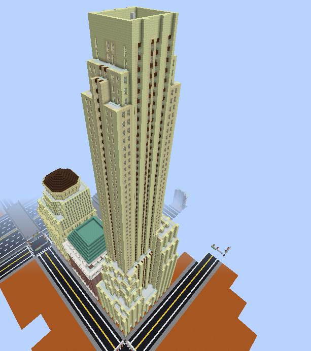 500 fifth ave New york art deco skyscraper Minecraft Map