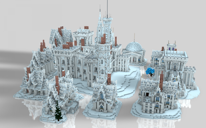 Ice Kingdom Minecraft Map