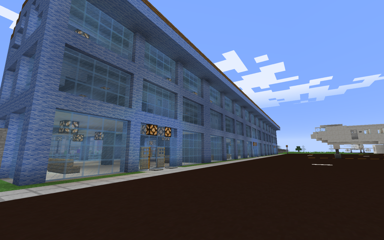 Seaport and Airport Minecraft Map