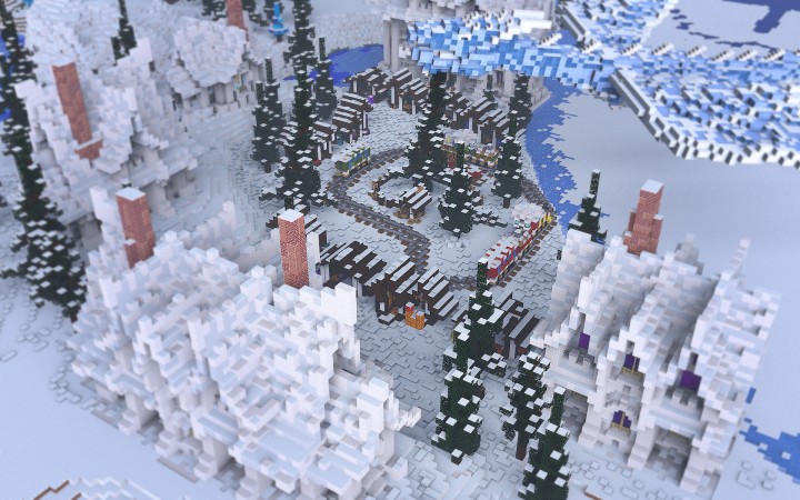 Ice Kingdom Minecraft Map