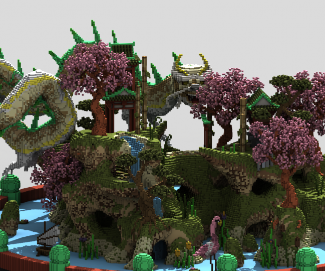 Chinese World Minecraft Map