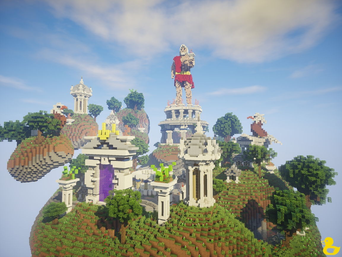 Sky Madness Spawn Minecraft Map