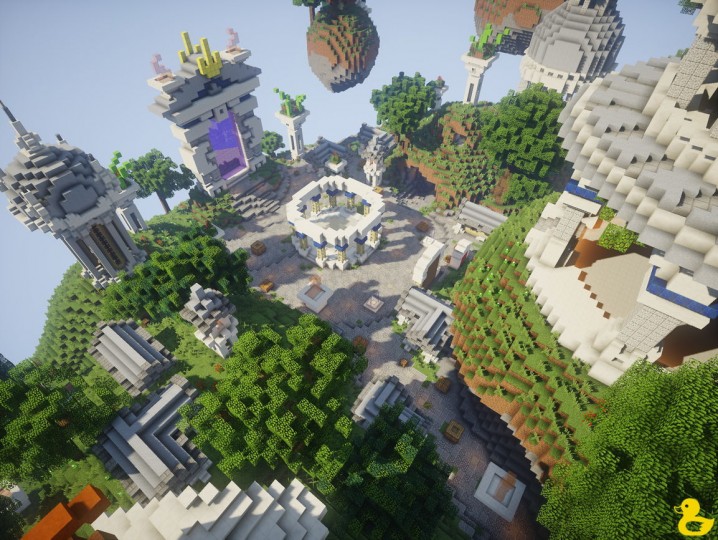 Sky Madness Spawn Minecraft Map