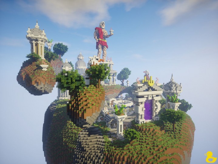 Sky Madness Spawn Minecraft Map