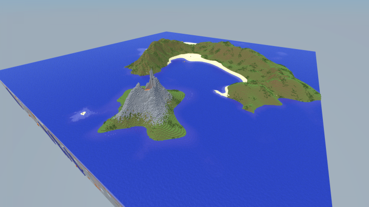 Skyblock based island - Lost Island Terraforming Contest Minecraft Map