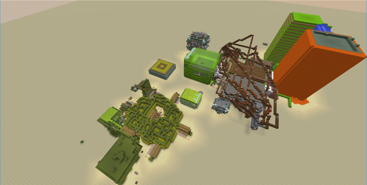 Tryhard troll Minecraft Map