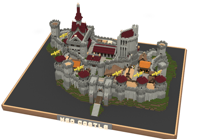 Middle age Castle Minecraft Map