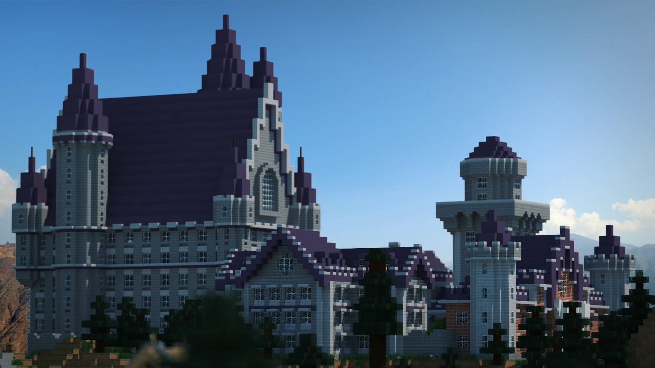 Neuschwanstein castle minecraft map - poleintra