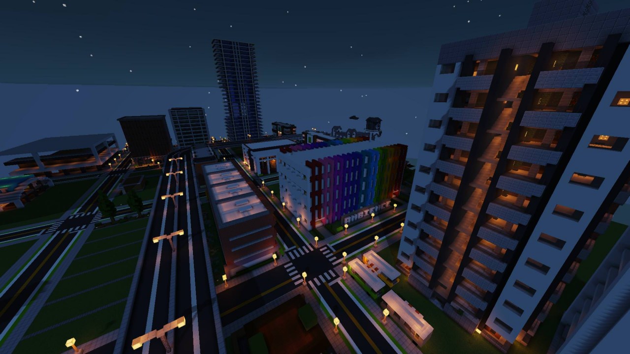 Crestwood (Modern City) [Server Build - Unfinished] Minecraft Map