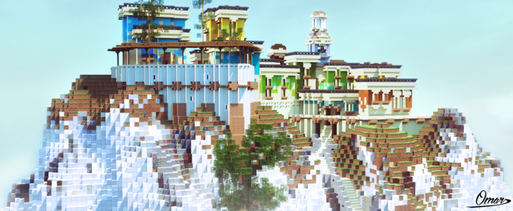 Colorful Island - Minecraft Project Minecraft Map