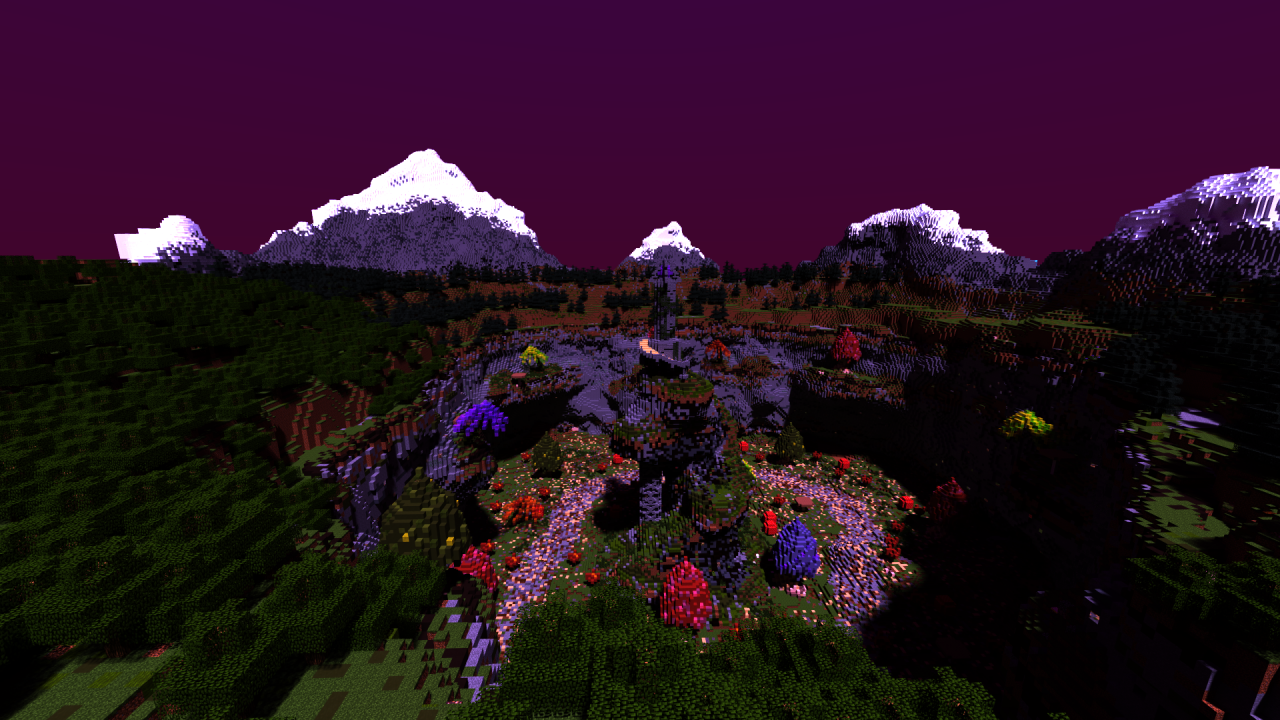 Fantasy Tower Minecraft Map