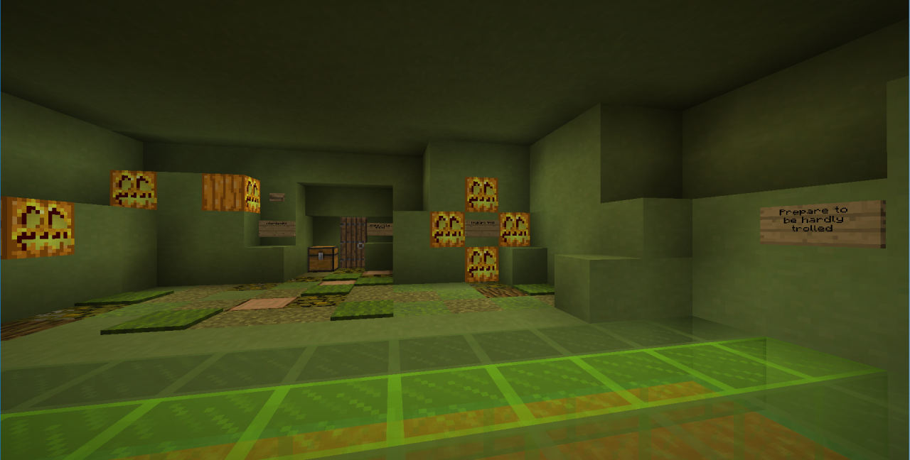 Tryhard troll Minecraft Map