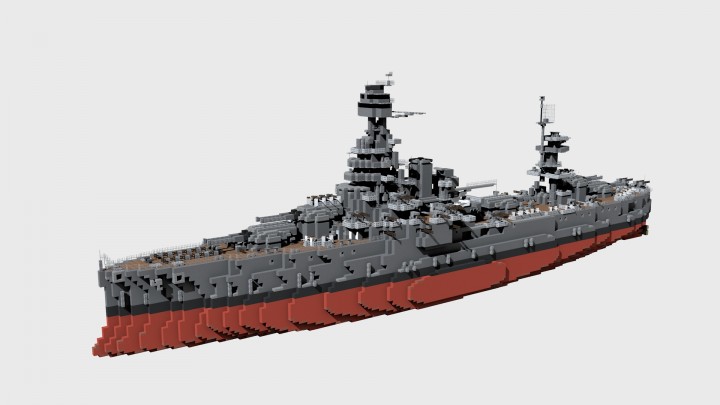 BB-35 USS Texas Minecraft Map