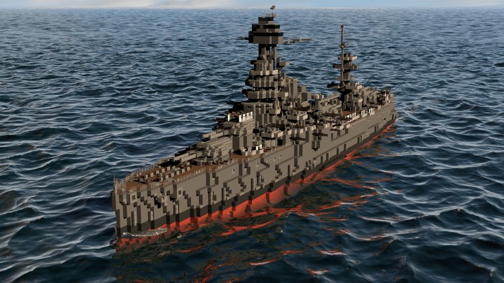 BB-35 USS Texas Minecraft Map