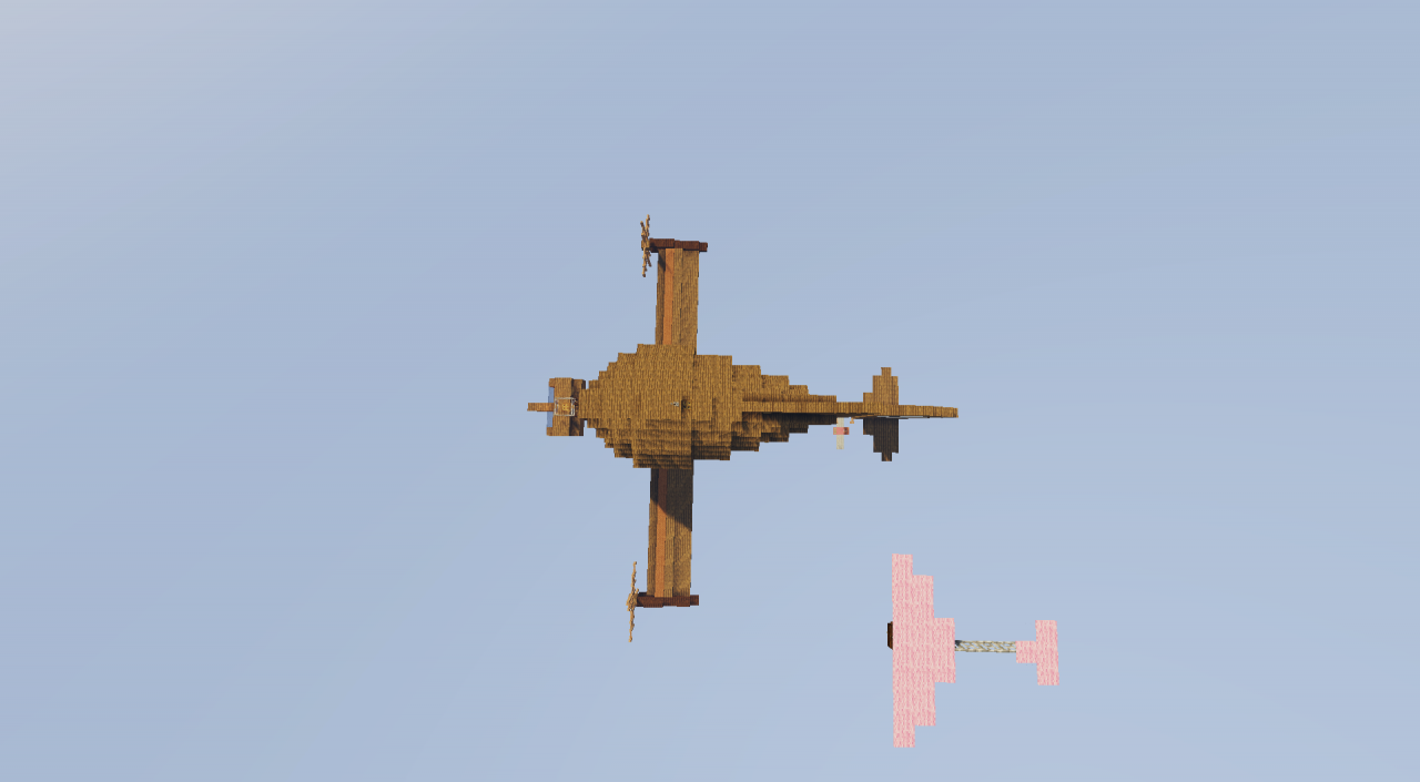 Tiger Moth (Laputa, Castle in the sky) Minecraft Map