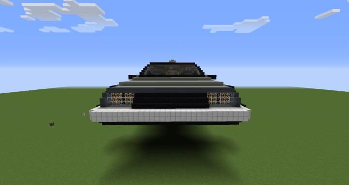 Back to the future DeLorean Minecraft Map