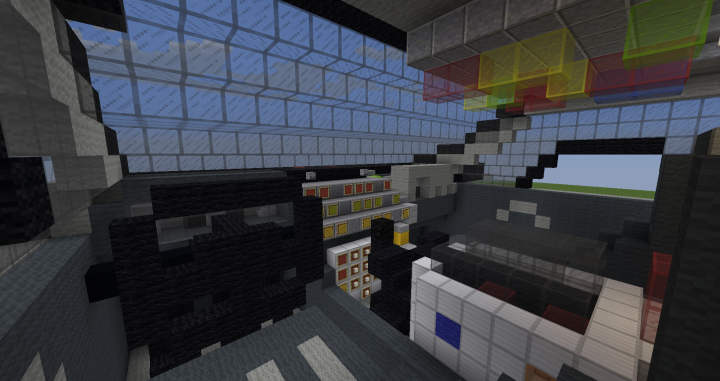 Back to the future DeLorean Minecraft Map