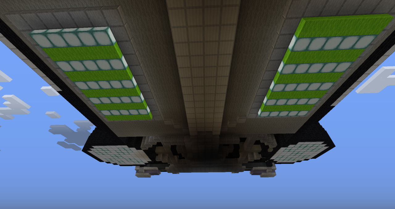Back to the future DeLorean Minecraft Map