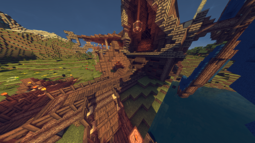 Medieval Lake House With a Touch Of Modern Design Minecraft Map