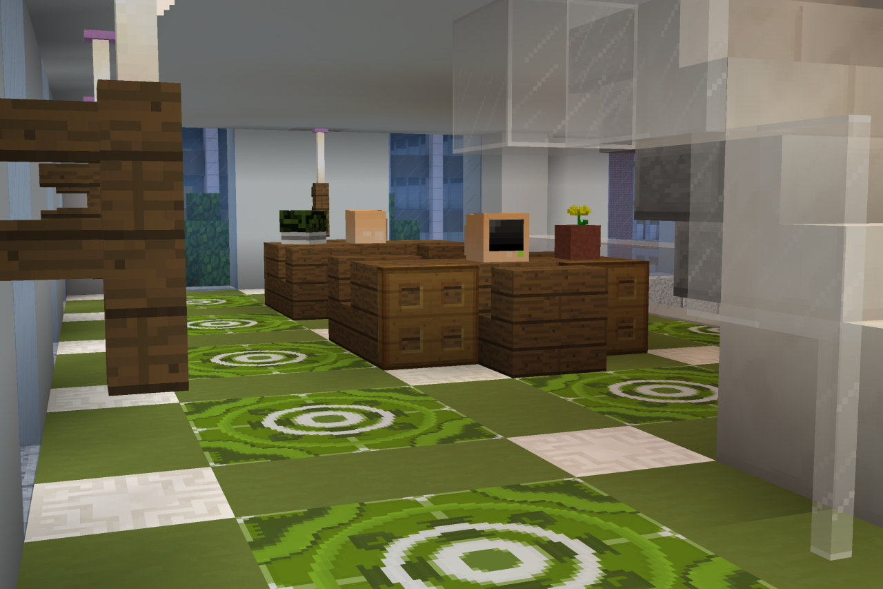 The Bakerstown Project Interior Samples Minecraft Map