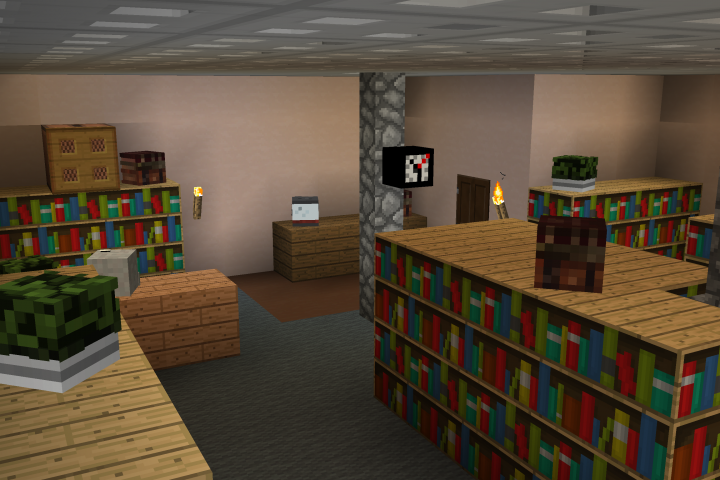 The Bakerstown Project Interior Samples Minecraft Map