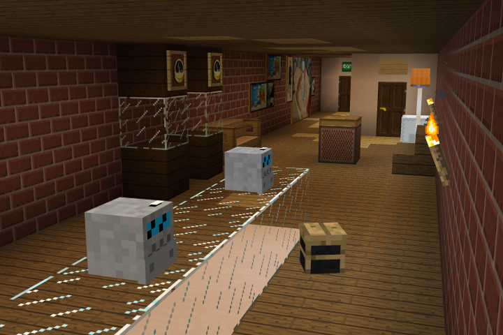 The Bakerstown Project Interior Samples Minecraft Map