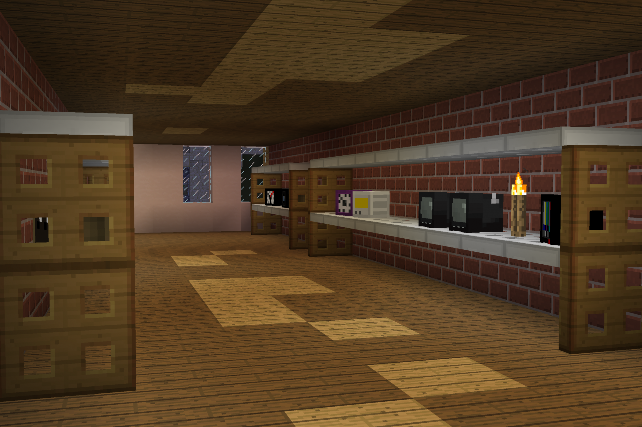 The Bakerstown Project Interior Samples Minecraft Map