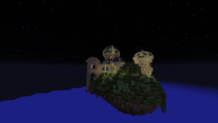 Floating Temple of the sky Minecraft Map