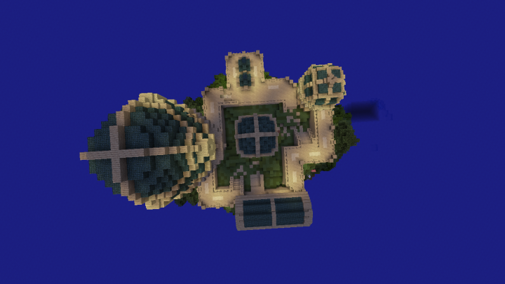 Floating Temple of the sky Minecraft Map