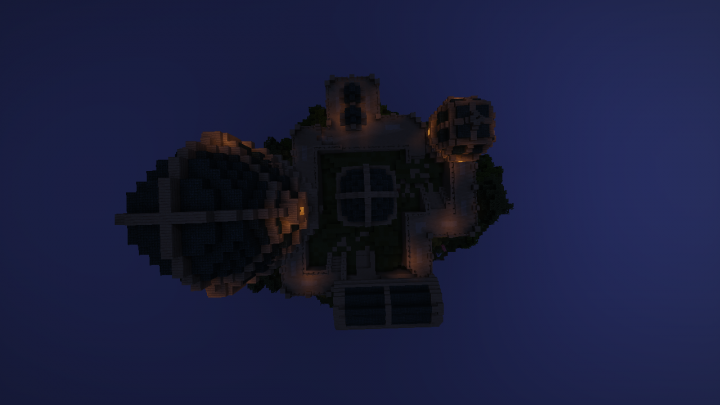 Floating Temple of the sky Minecraft Map