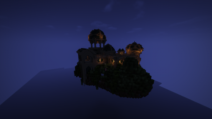Floating Temple of the sky Minecraft Map