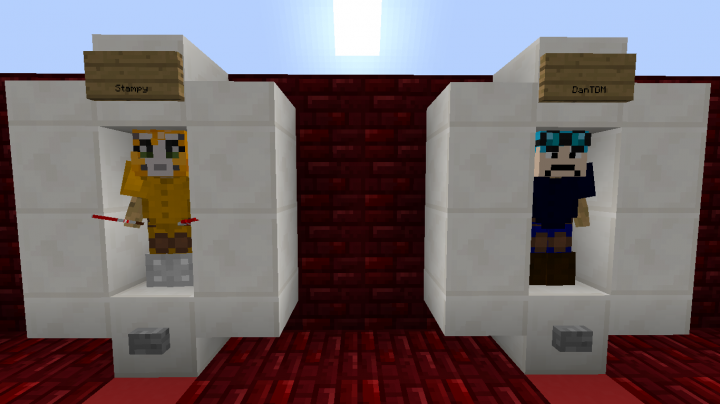 Youtuber Versus V.1.7 Minecraft Map