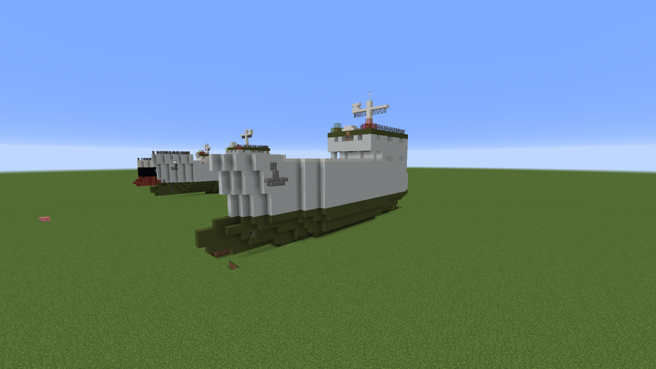 My fictional fleet Minecraft Map