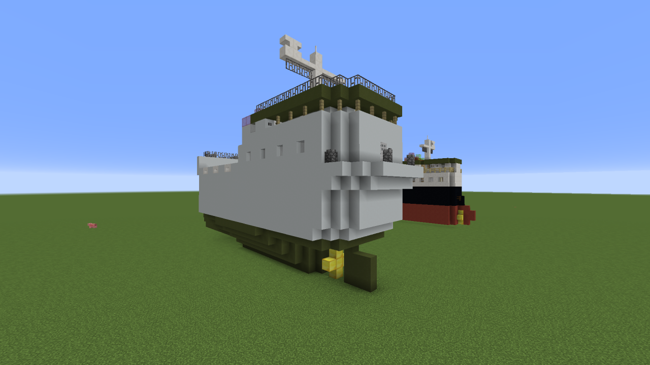 My fictional fleet Minecraft Map