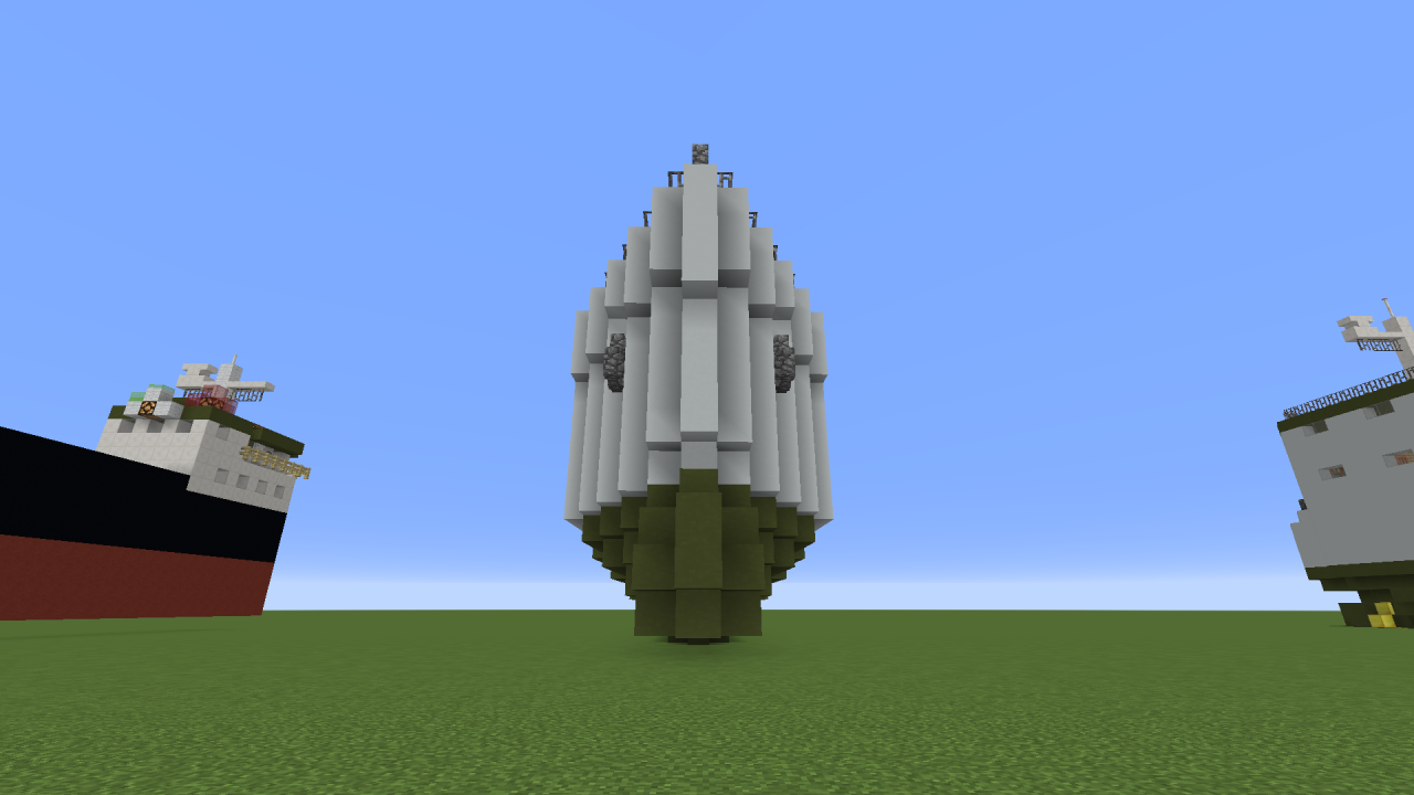 My fictional fleet Minecraft Map