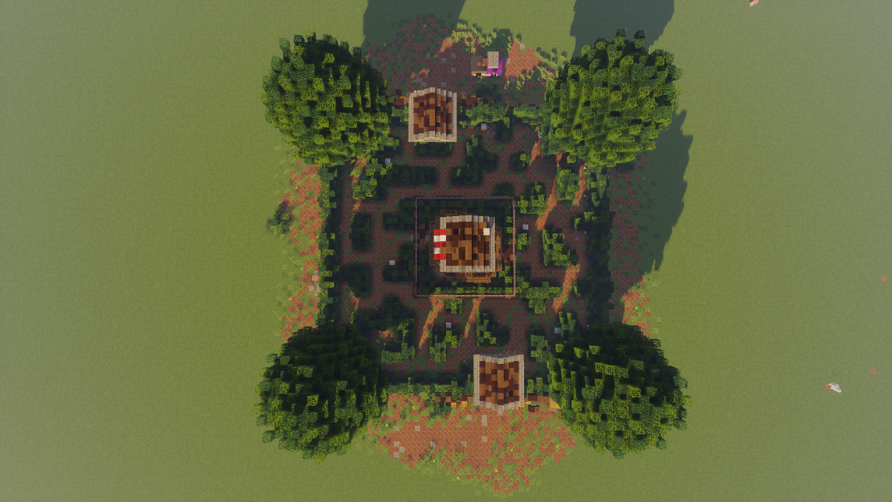 Fortnite Battle Royale Wailing Woods Maze [DOWNLOAD] Minecraft Map