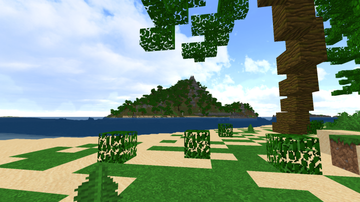 Atoll island 2k*2k Minecraft Map