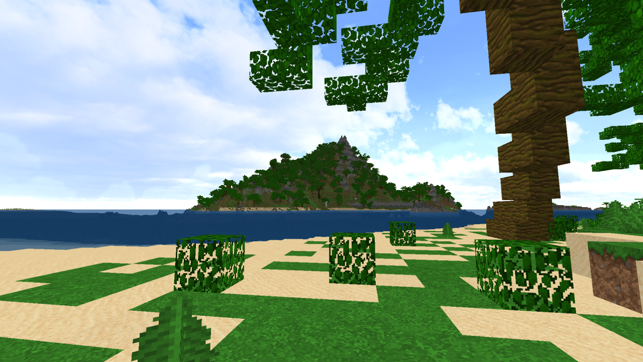Atoll island 2k*2k Minecraft Map