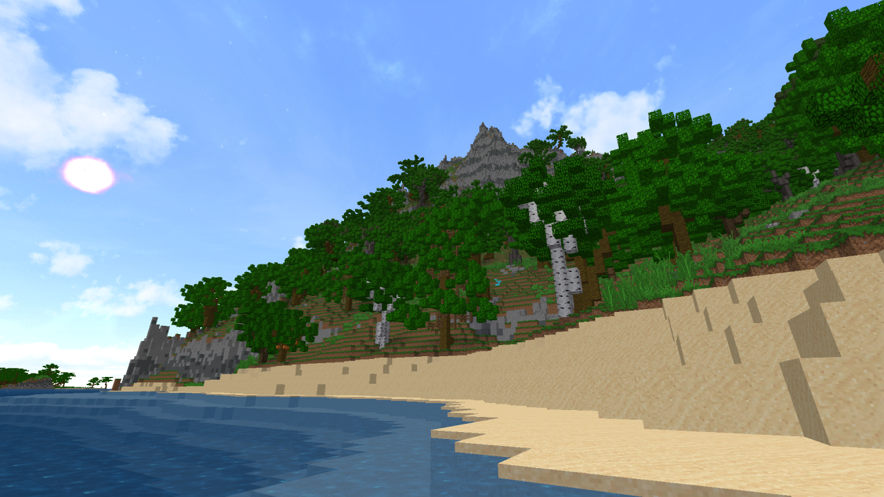 Atoll island 2k*2k Minecraft Map
