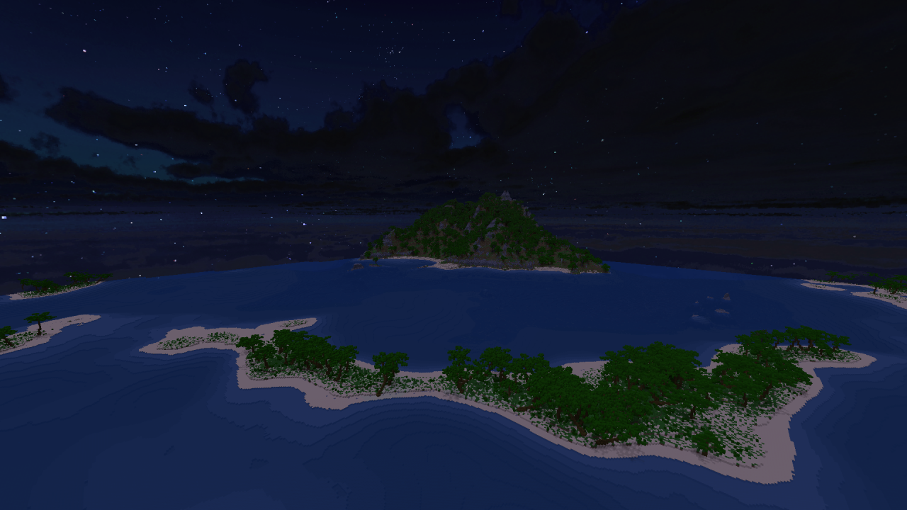 Atoll island 2k*2k Minecraft Map