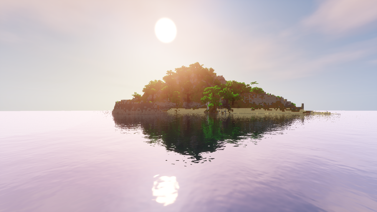Atoll island 2k*2k Minecraft Map
